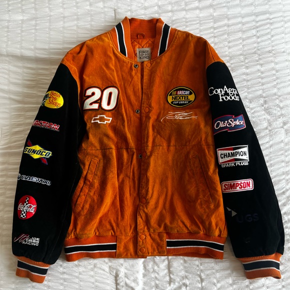 Nascar | Jackets & Coats | Vintage Suede Nascar Racing Jacket | Poshmark